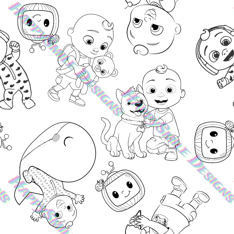 Color me Coco – HappySmile Designs