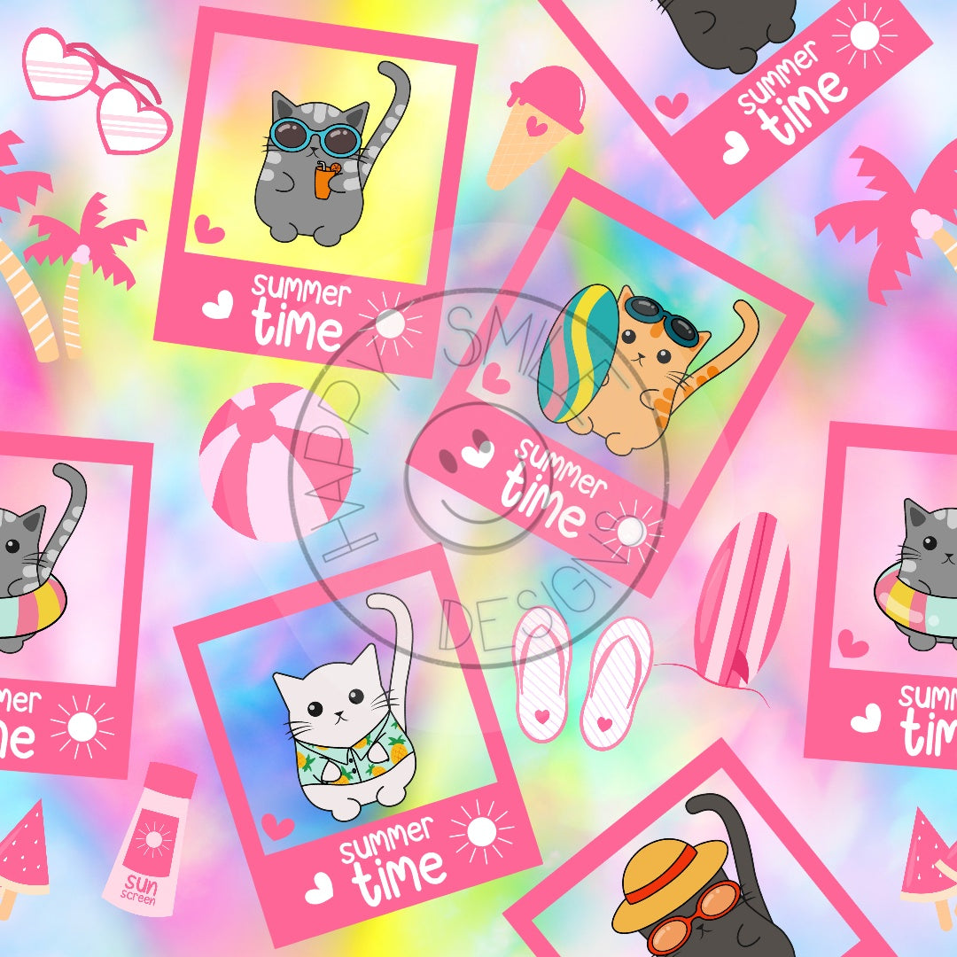 Summer Kitty – HappySmile Designs