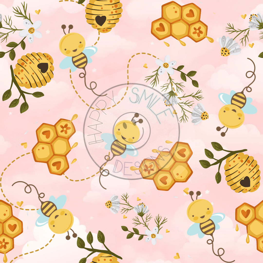 Custom Bees KCC – HappySmile Designs