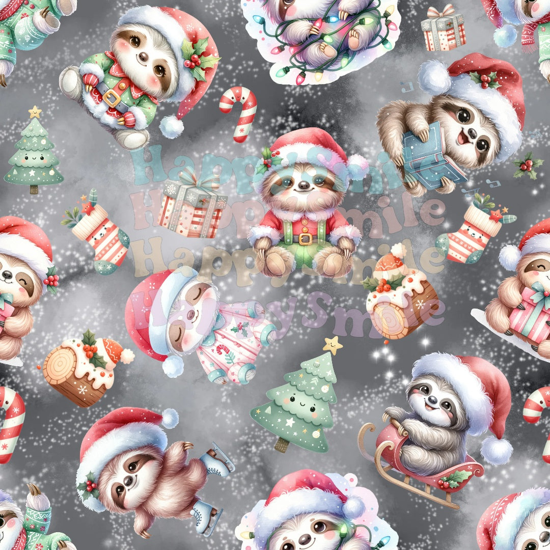 A Slothy Christmas – HappySmile Designs